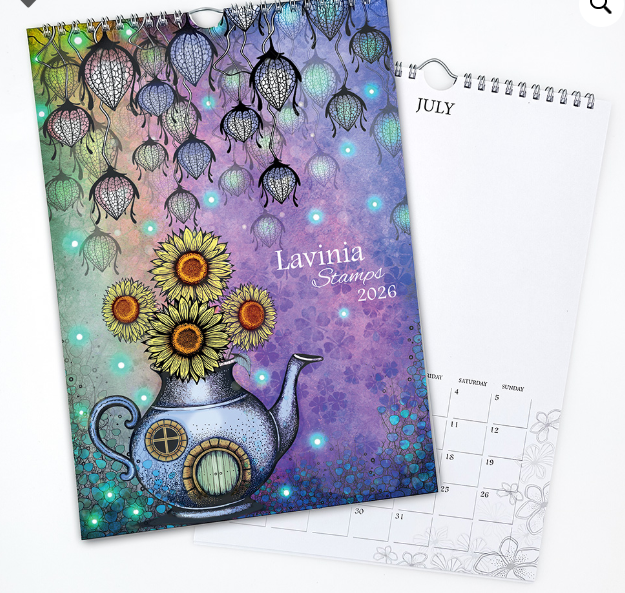 Lavinia 2026 Calendars — Crafty Capers Rubber Stamps & Scrapbooking