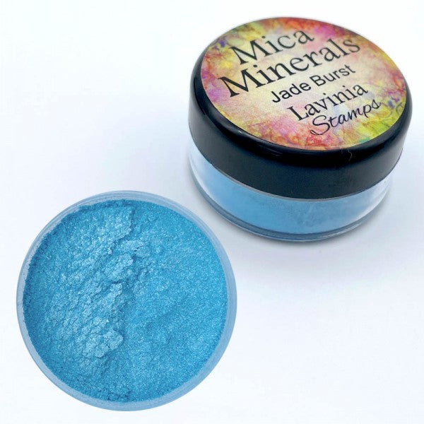 Lavinia Mica Powder Jade Burst — Crafty Capers Rubber Stamps & Scrapbooking