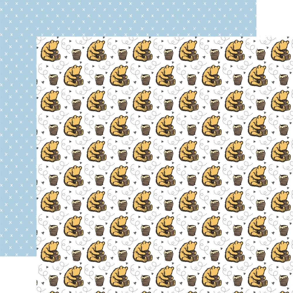 Echo Park Winnie the Pooh Honey and Pooh Bear 12X12 Paper — Crafty ...